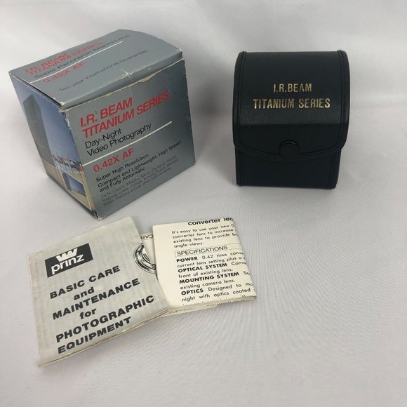 I.R. BEAM | Cameras, Photo & Video | Vintage Ir Beam Titanium Series ...